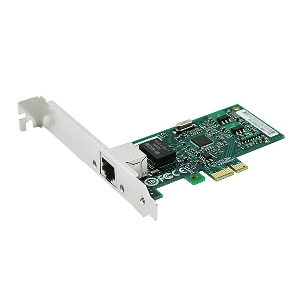 MTN82574-1RJ PCI Express x1 10/100/1000Mbps Single Port RJ45 Network ...