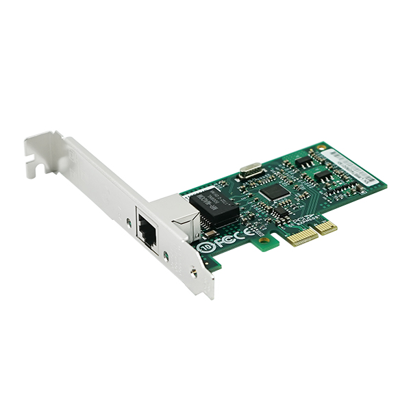 MTN82574-1RJ PCI Express x1 10/100/1000Mbps Single Port RJ45 Network Adapter (Intel 82574 Based ...